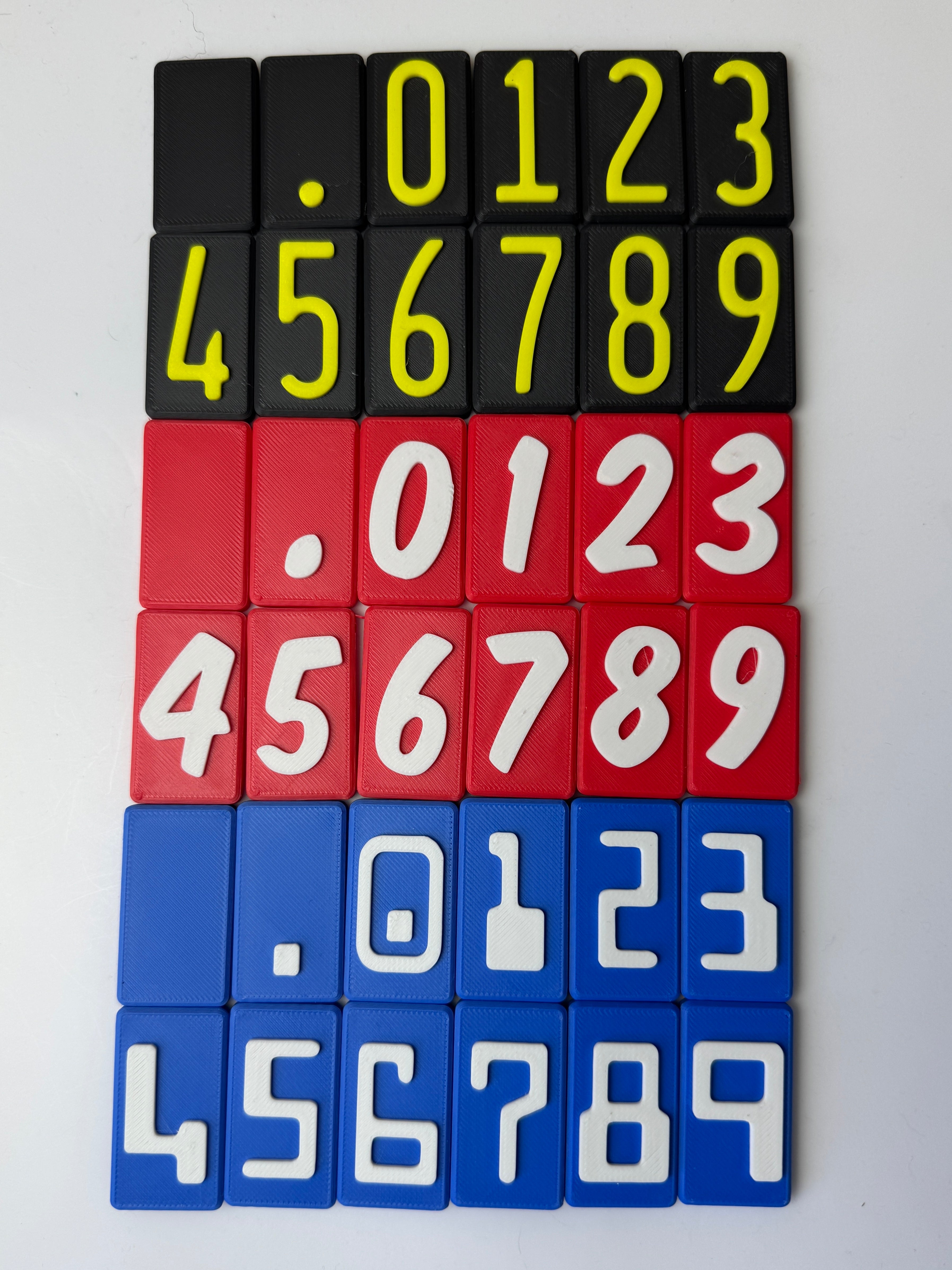 WHAM! Price System: Individual Numbers – WHAM! Lab LLC